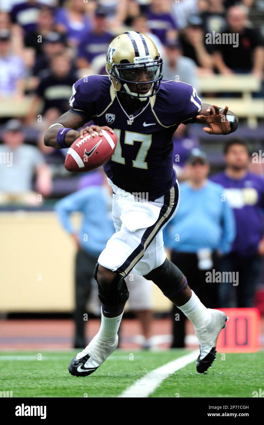 September 24, 2011. .Washington Huskies quarterback Keith Price #17 in ...
