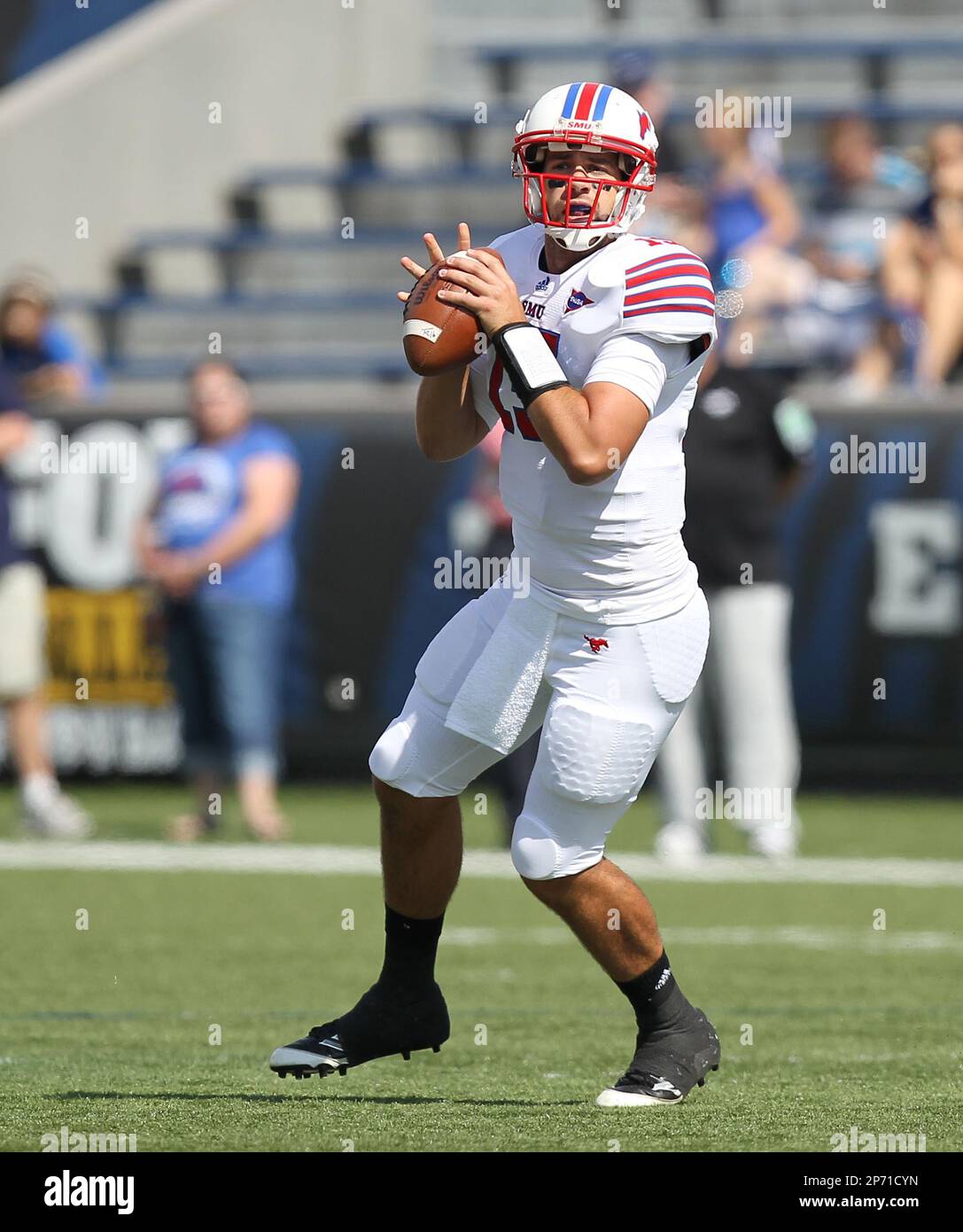 September 24, 2011: Southern Methodist Mustangs quarterback J.J ...