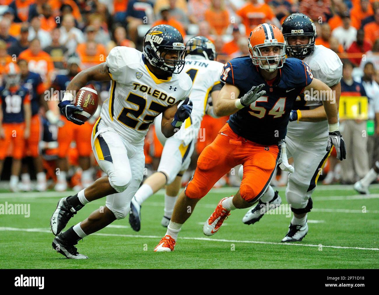 September 24, 2011: Toledo Rockets running back Morgan Williams (23 ...