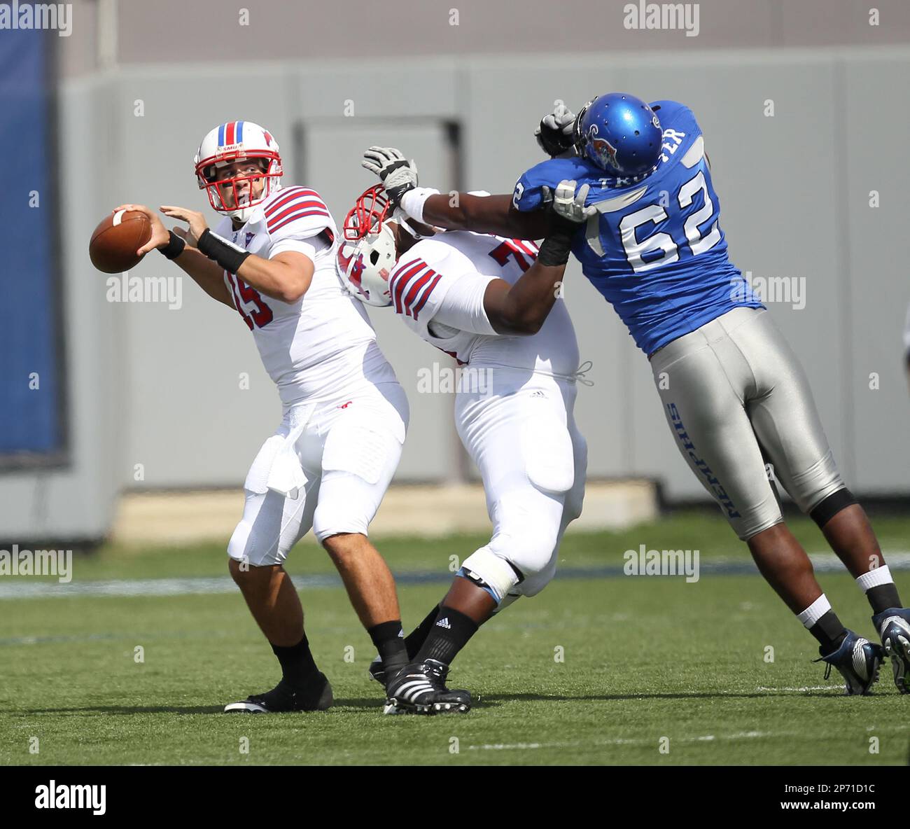 September 24, 2011: Southern Methodist Mustangs quarterback J.J ...