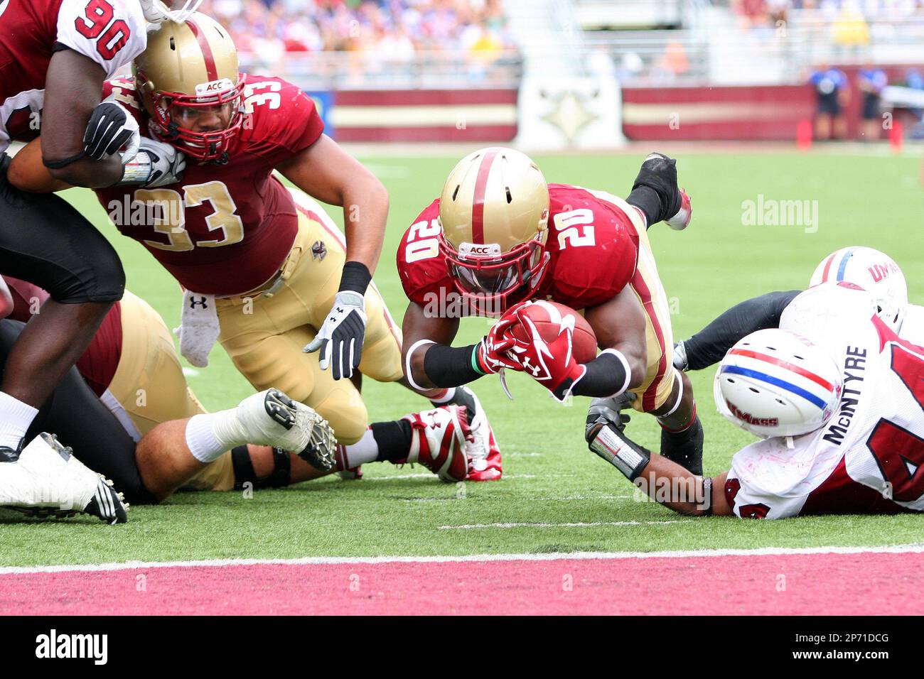 September 24, 2011: Boston College Eagles running back Tahj Kimble (20 ...