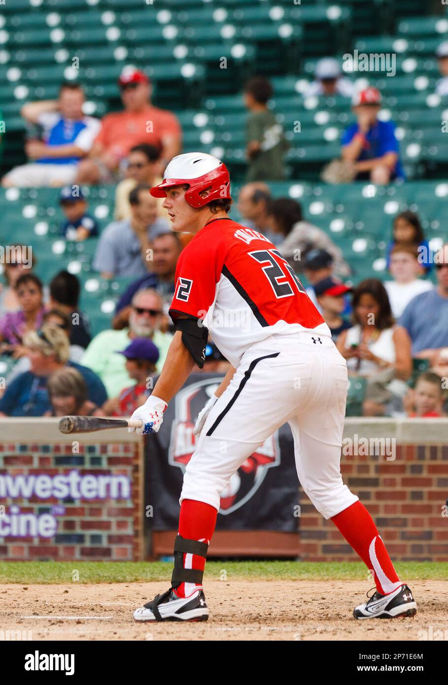 August 13 2011: Prep star baseball player Clint Coulter bats for the ...
