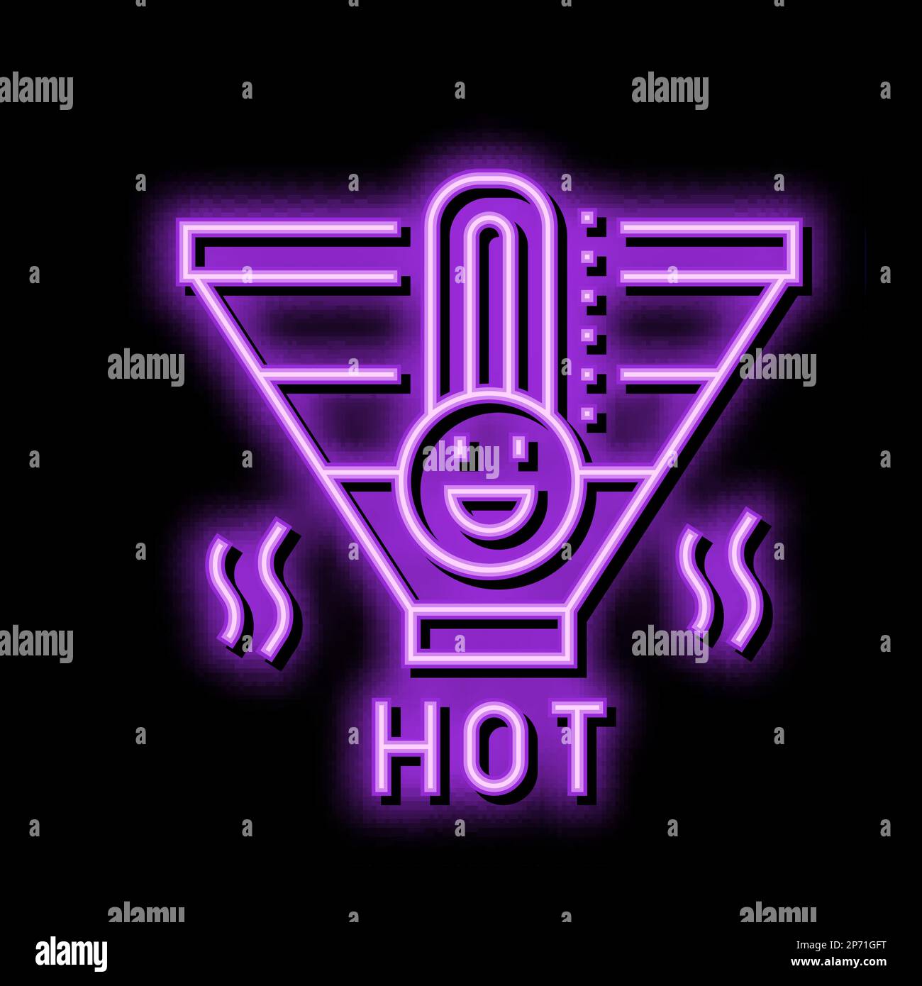 hot leads neon glow icon illustration Stock Vector Image & Art - Alamy