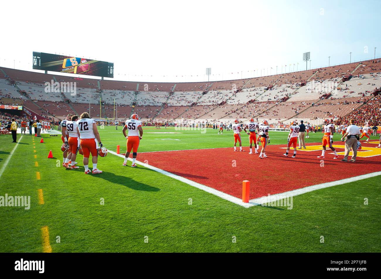 A general view of the Coliseum before a football game on Saturday, Sept ...