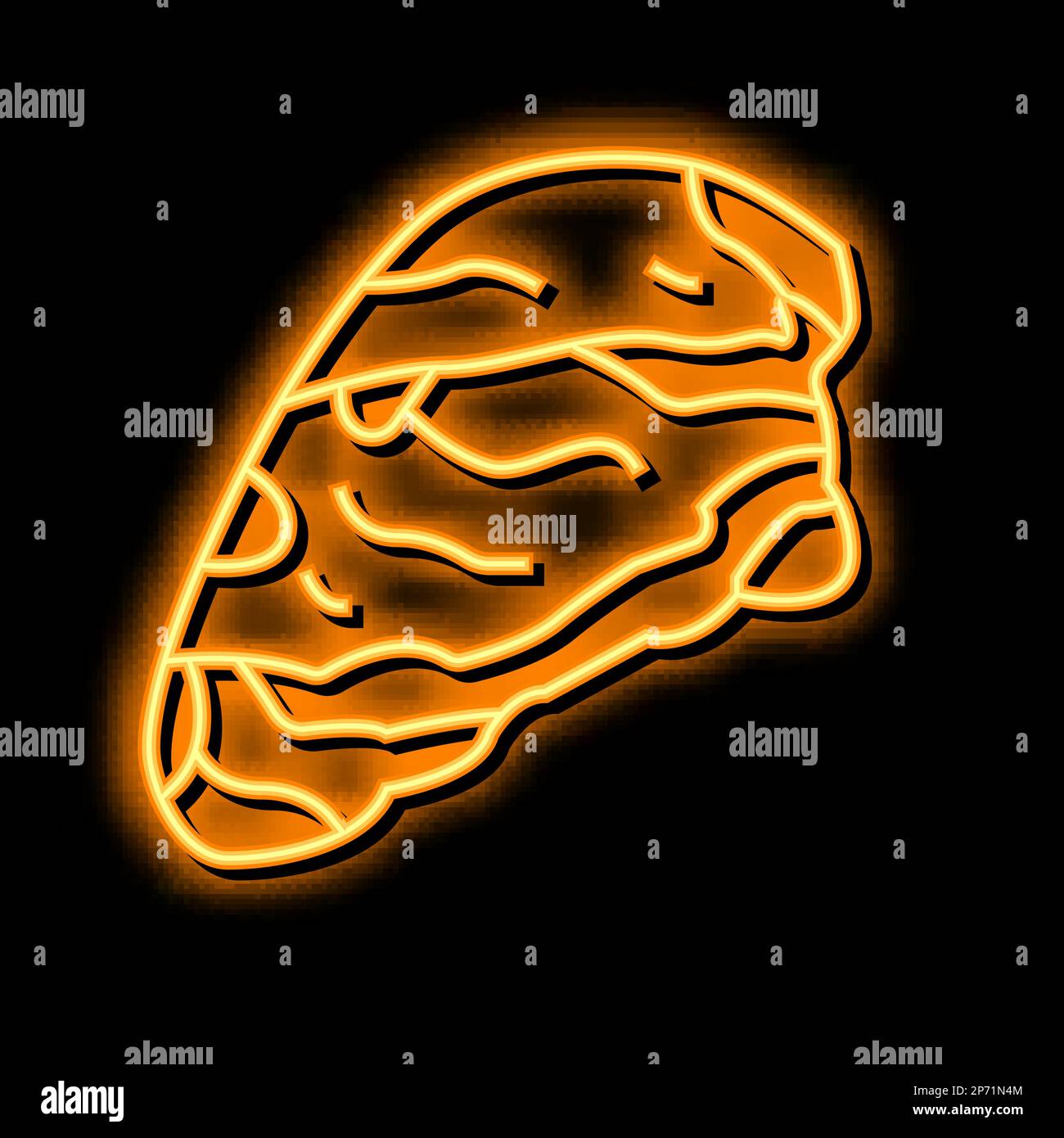 Raw meat chuck roast Stock Vector Images - Alamy