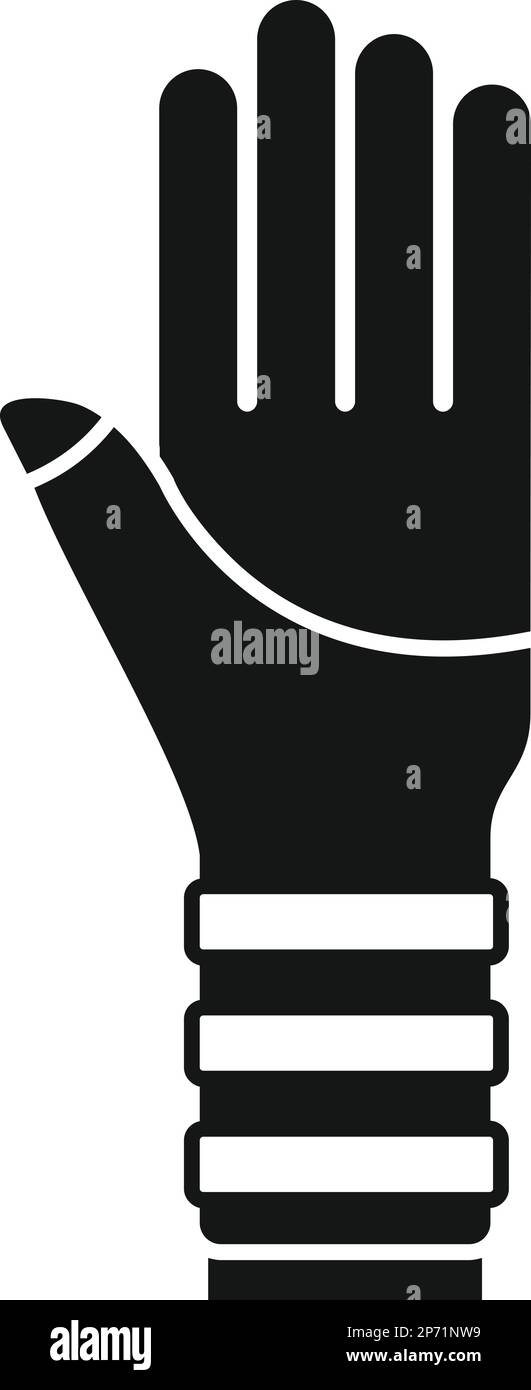 Hand treatment icon simple vector. Medical body. Doctor movement Stock ...