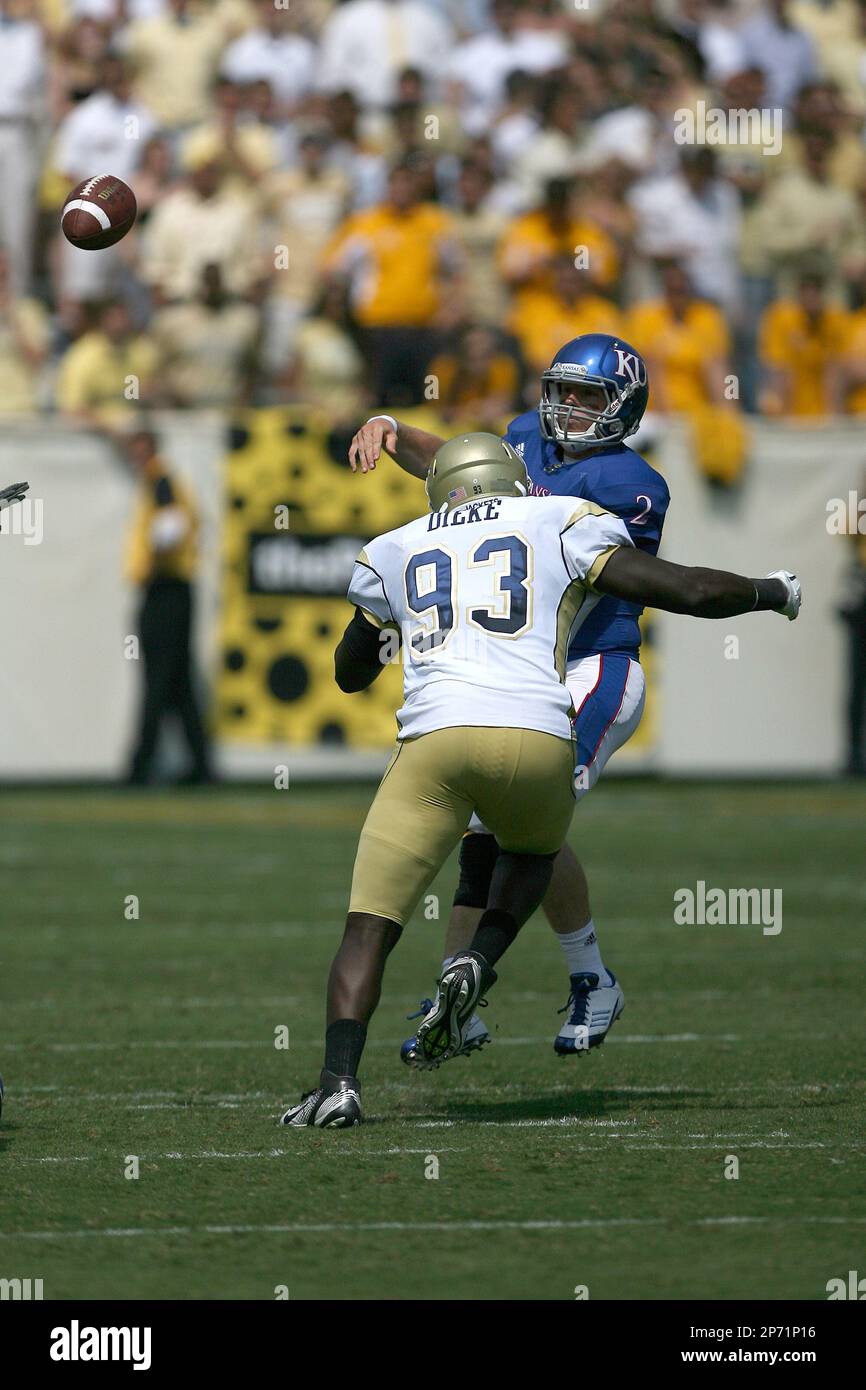 September 17, 2011: The Kansas Jayhawks (2-0) traveled to Bobby Dodd ...
