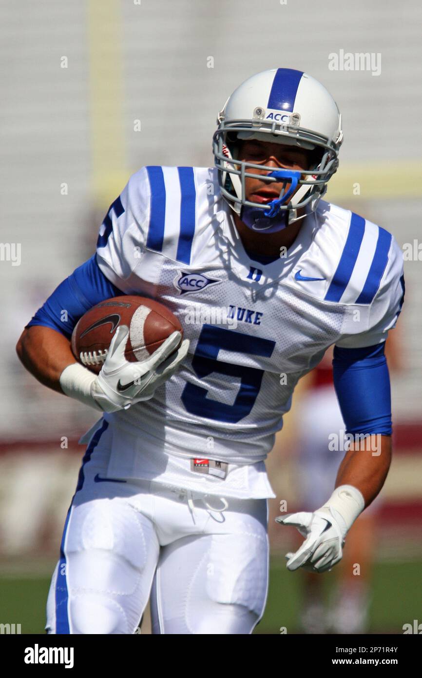 September 17, 2011: Duke Blue Devils wide receiver Brandon Braxton (5 ...