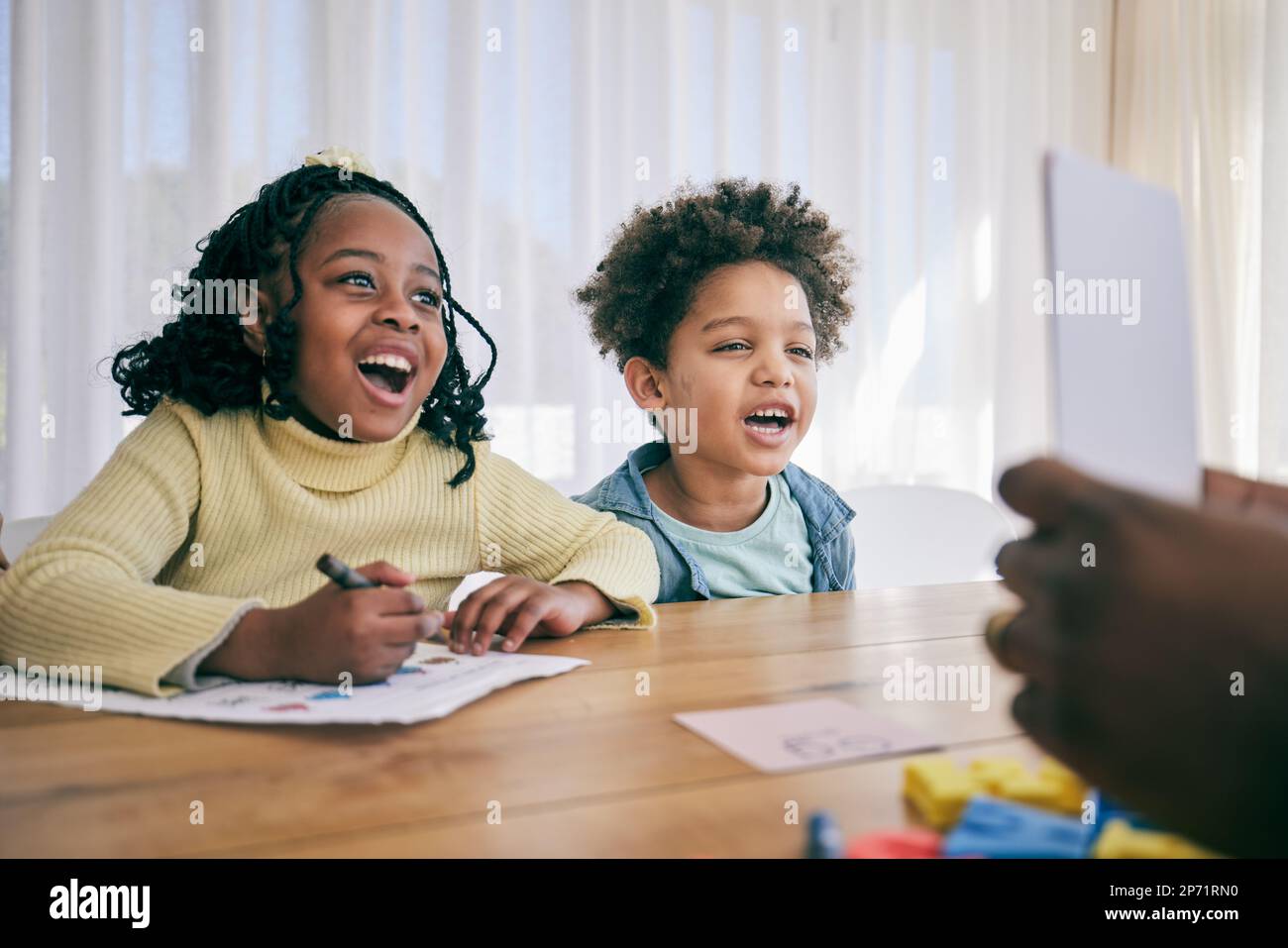 Parents help children with homework, school activity and learning at ...