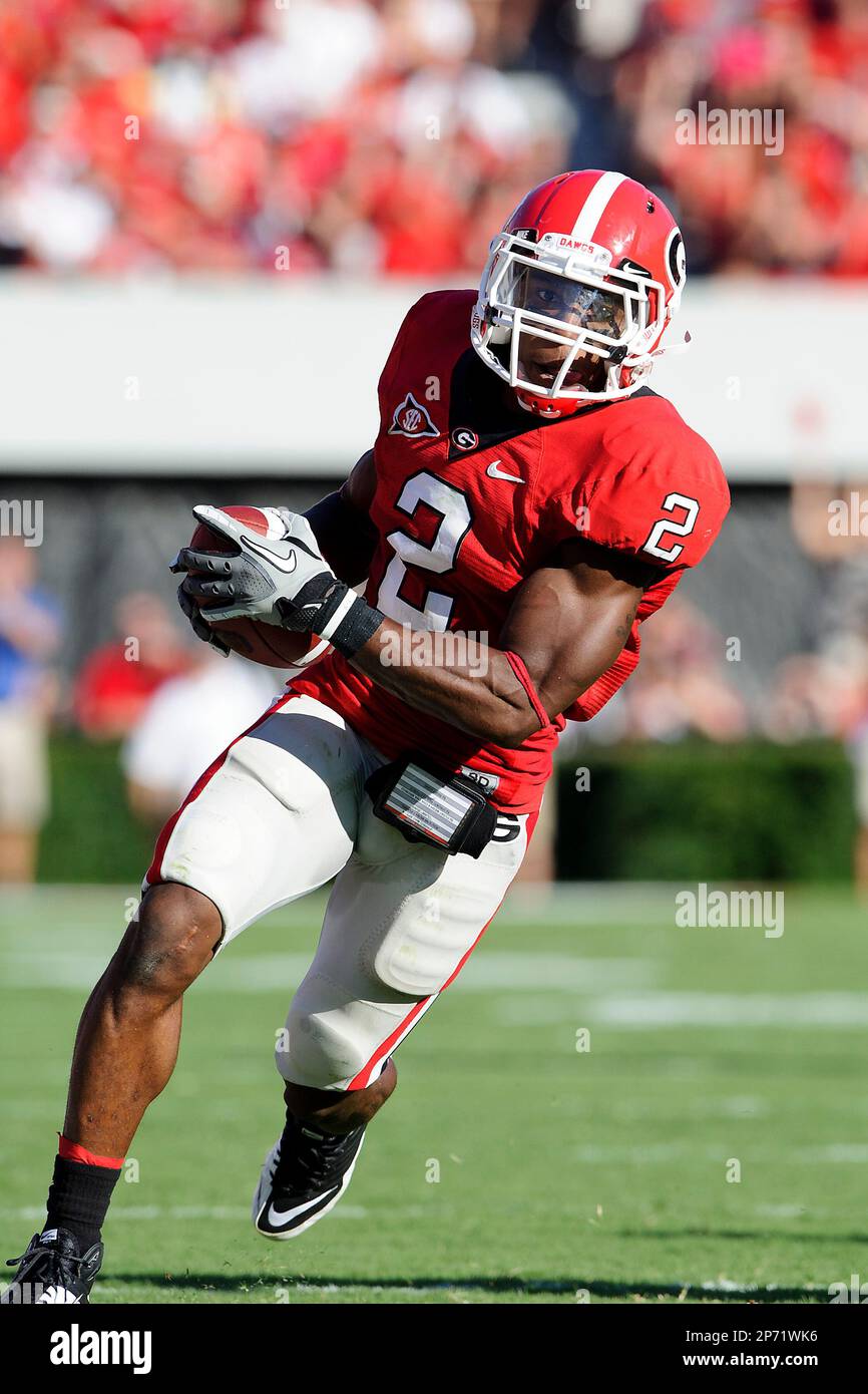 Georgia Bulldogs cornerback Brandon Boykin (2) carries the ball during ...
