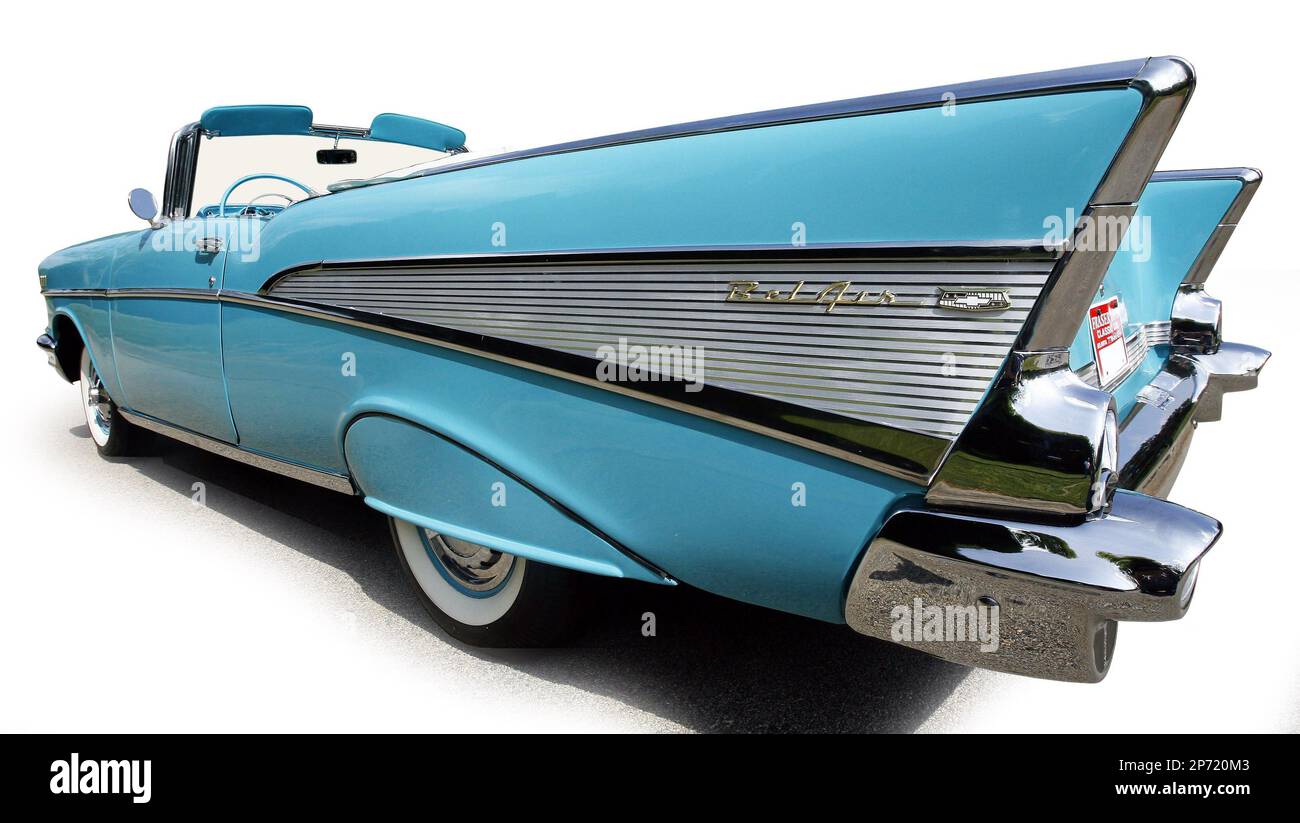 This is the 50th anniversary of the 57 Chevy. This is a 1957 Bel Air ...