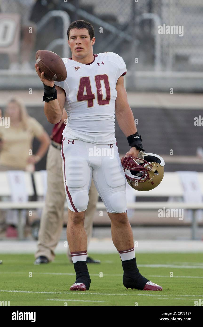 September 10, 2011: Boston College linebacker Luke Kuechly (40) during ...