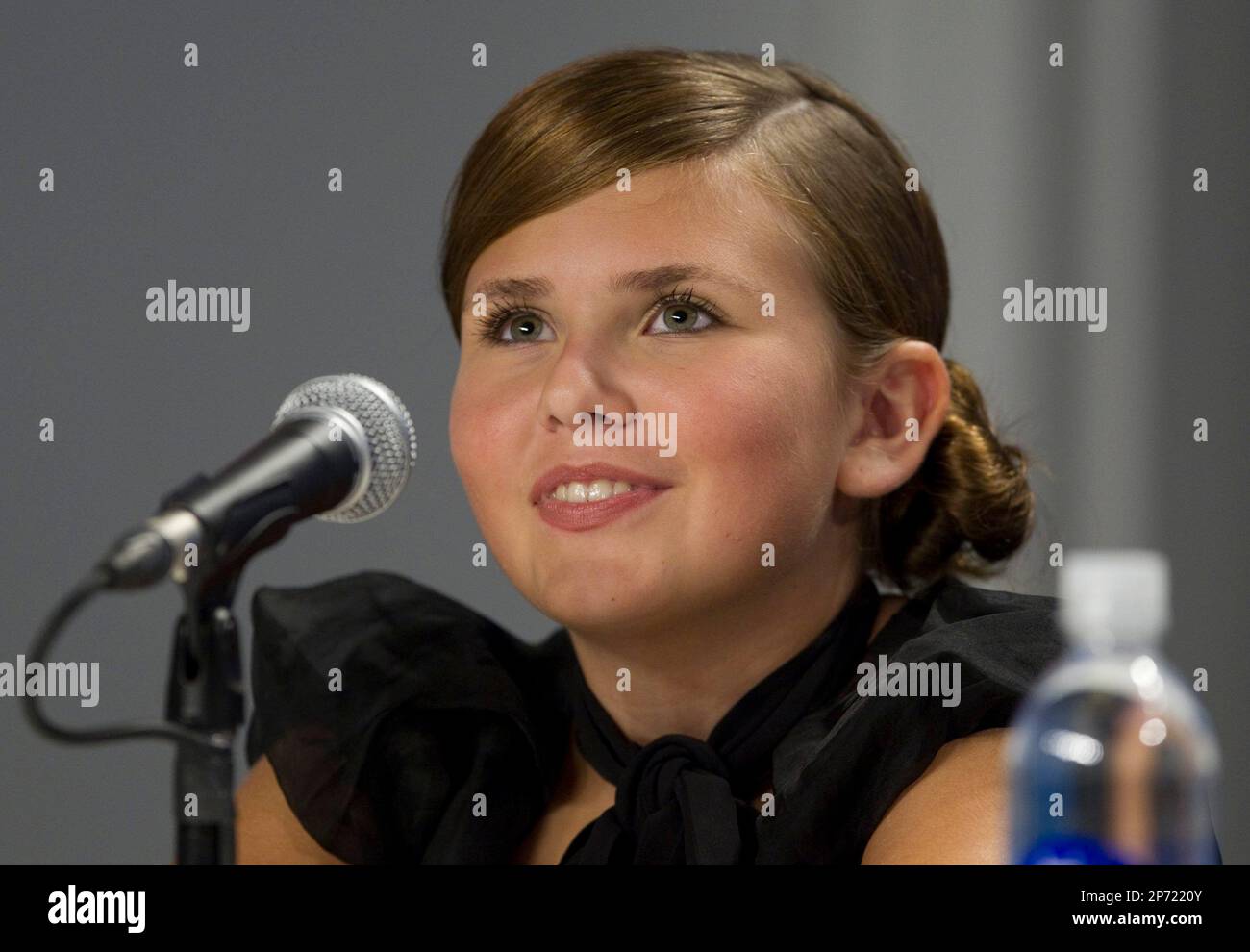 Actress Sammy Boyarsky during a press conference for the film "Rampart ...