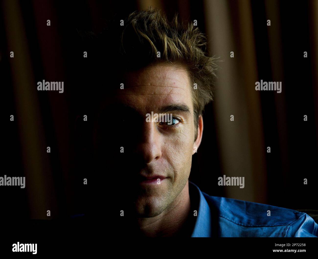 Actor Scott Speedman poses for a photograph for his new movie "Edwin ...