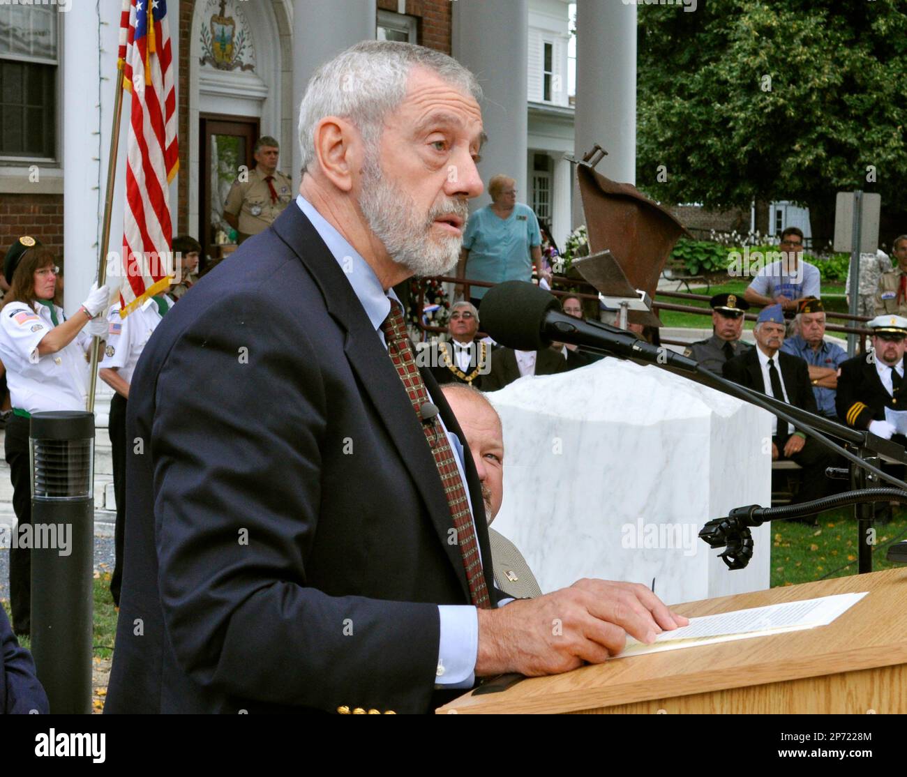 Don Goodrich, whose son, Peter was on Flight 175, which was flown into ...