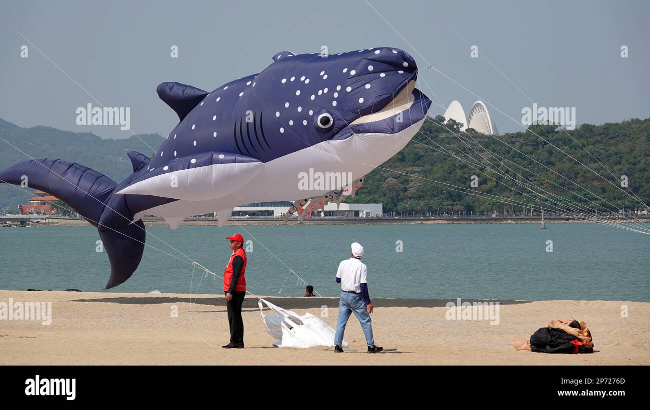 The 5th Kite Fair is held in Zhuhai City, south China's Guangdong ...