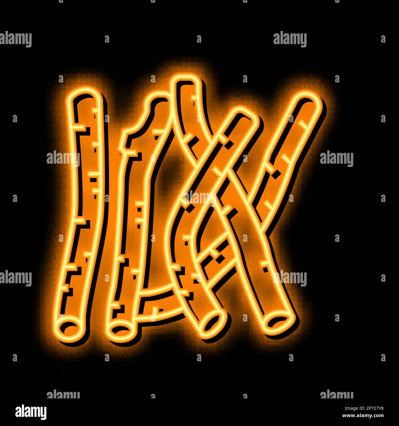 licorice plant neon glow icon illustration Stock Vector Image & Art - Alamy