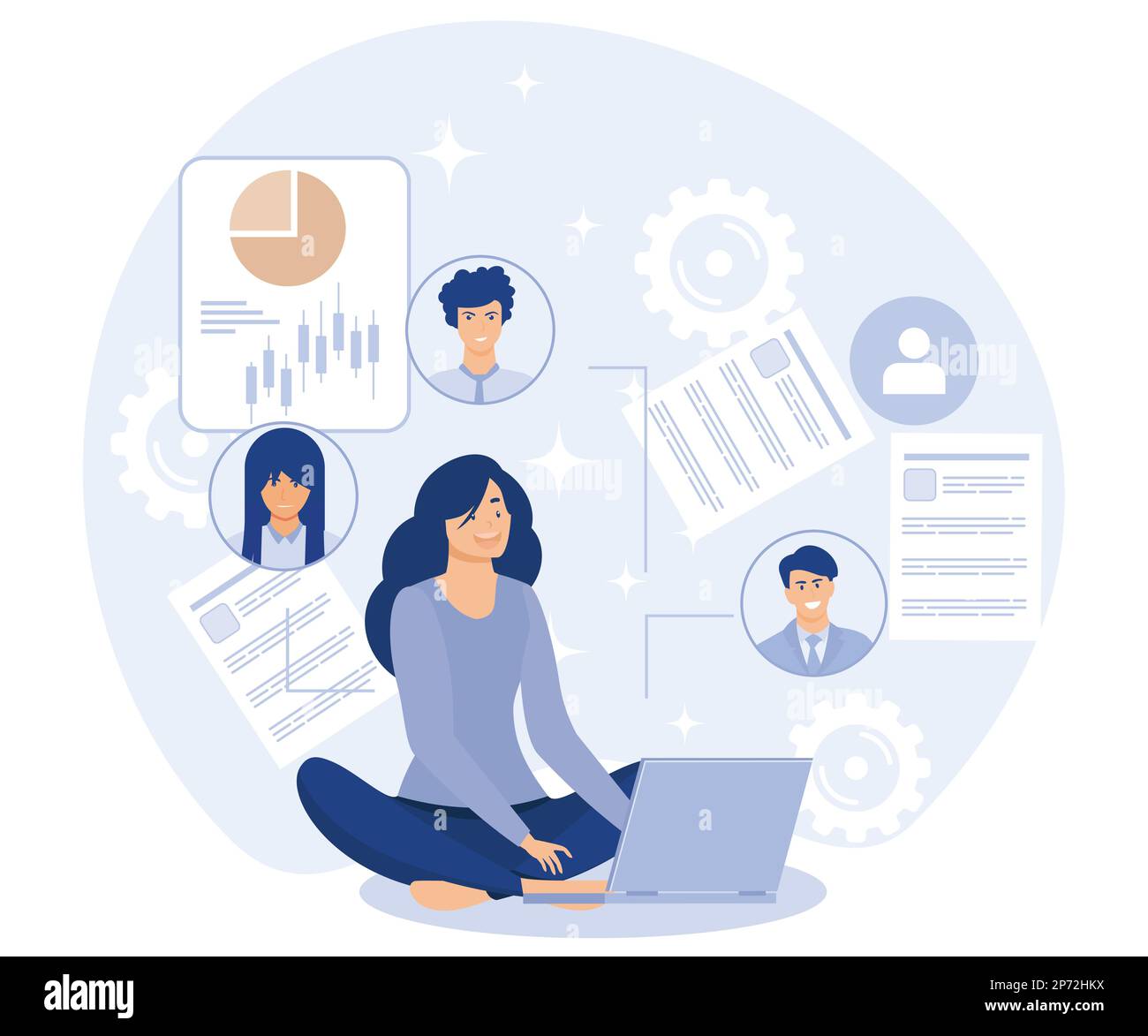 Hr tracker Stock Vector Images - Alamy