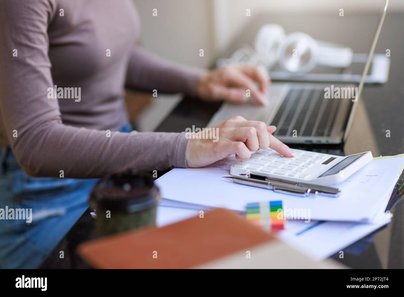 Education concepts, High school Young female student or college ...