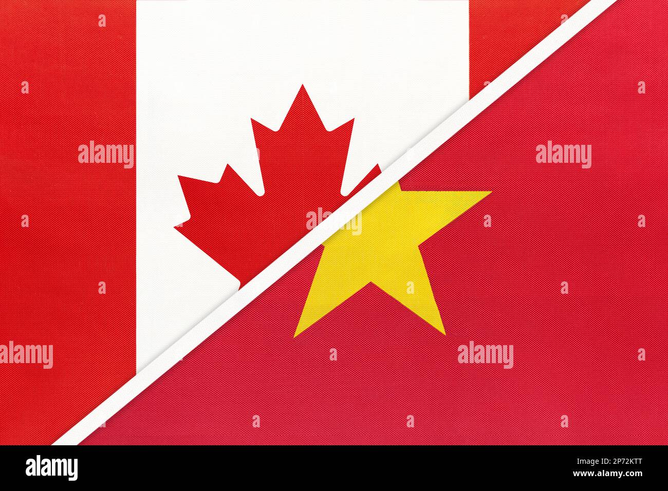 Canada and Vietnam, symbol of country. Canadian vs Vietnamese national ... Canada and Vietnam, symbol of country. Canadian vs Vietnamese national ...