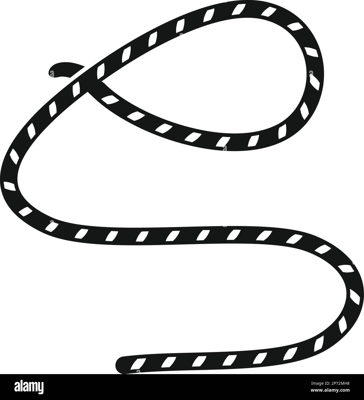 Fiber lasso icon simple vector. Western knot. Rodeo cord Stock Vector Image & Art - Alamy