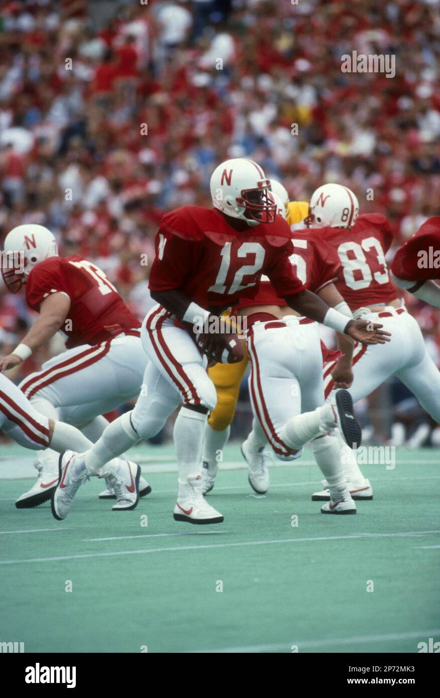 Quarterback Turner Gill (12), pictured in this photograph in 1983, is ...