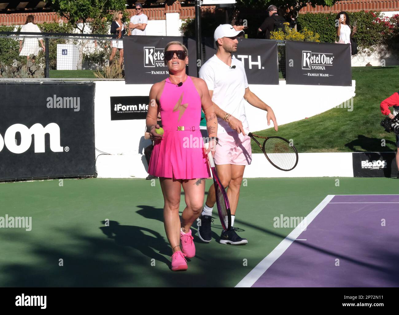 La Quinta, CA on March 7, 2023. Pink participating at the 19th Annual ...