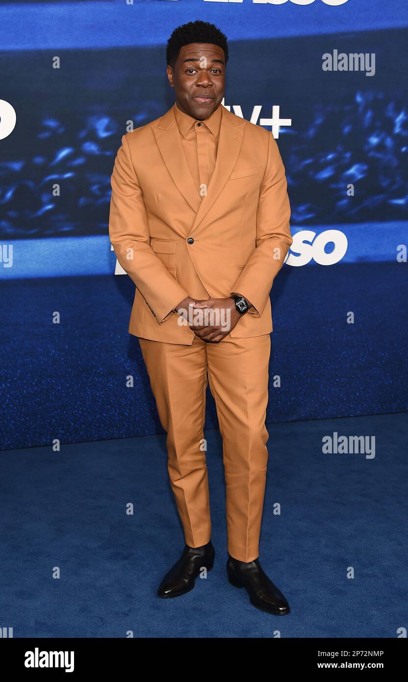 Westwood Ca 07032023 Sam Richardson Arriving To The ‘ted Lasso Season 3 Premiere At
