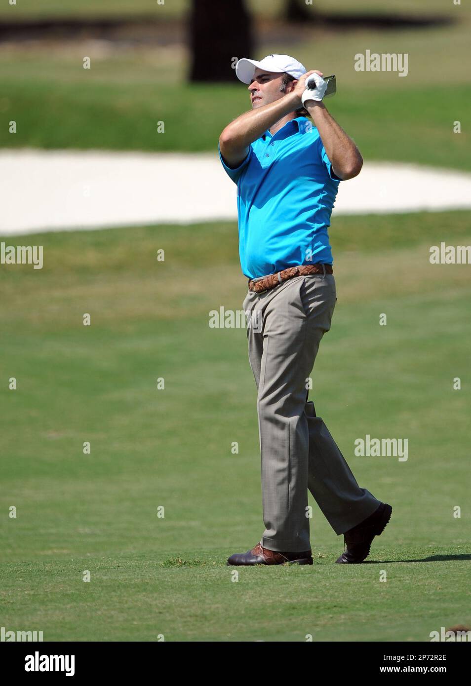 August 28,2011: Matthew Goggin during final round play in the Knoxville ...