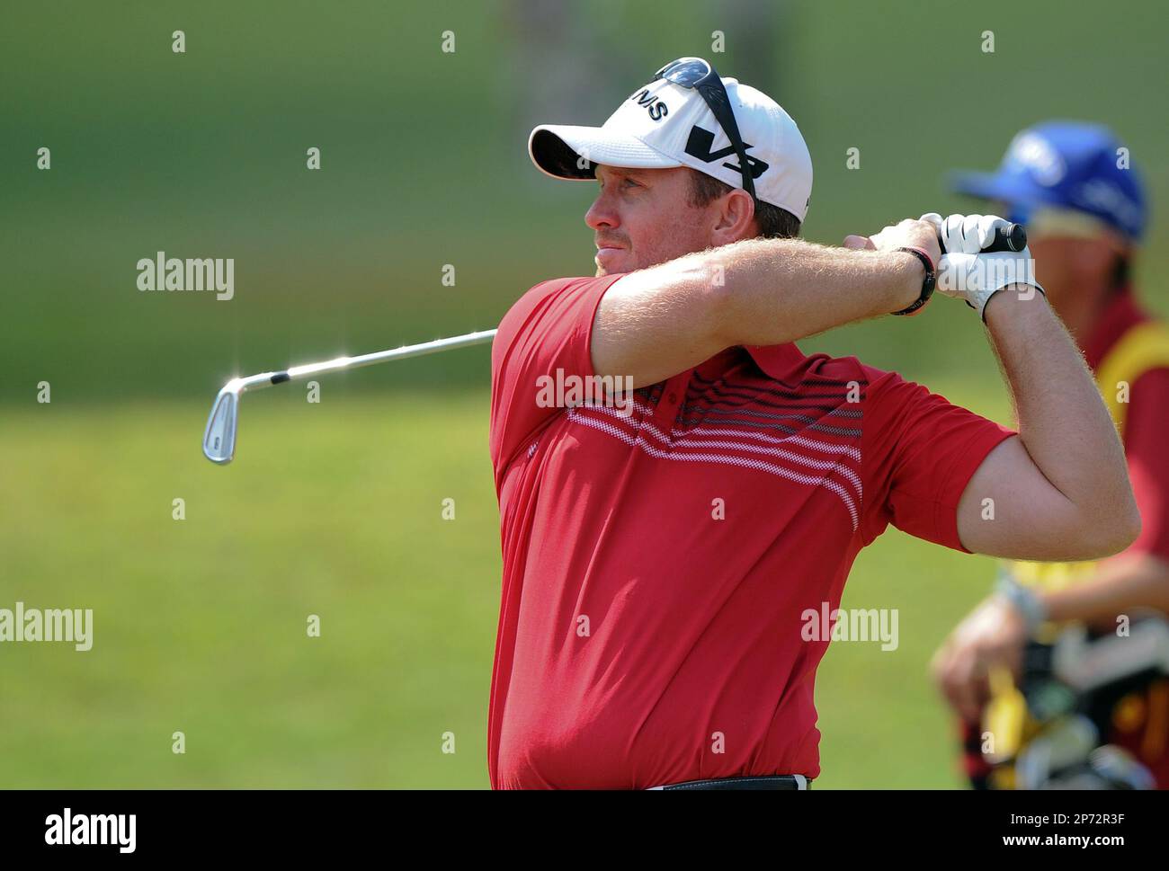 August 28,2011: Steve Wheatcroft during final round play in the ...