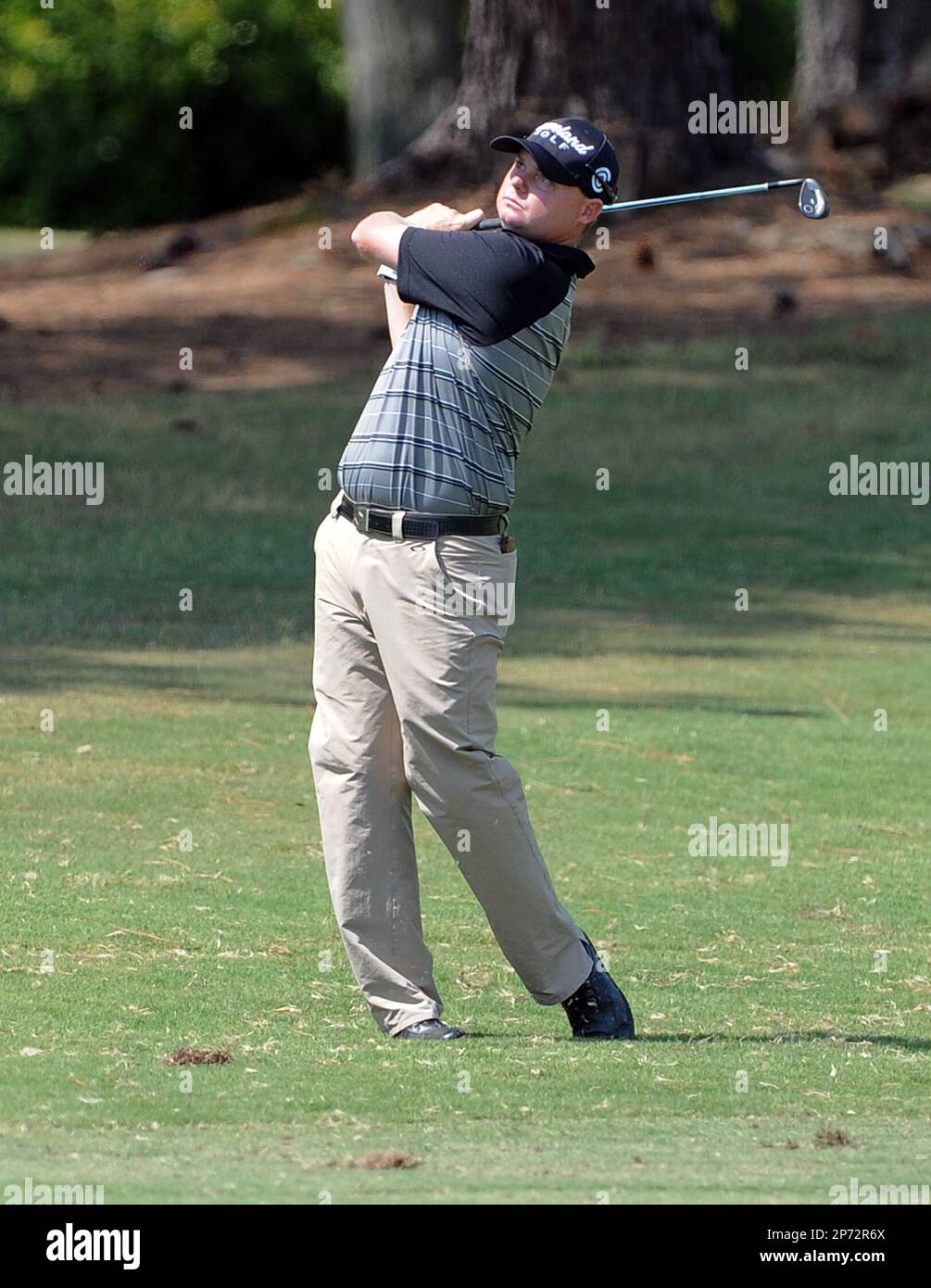 August 28,2011: Ted Potter during final round play in the Knoxville ...