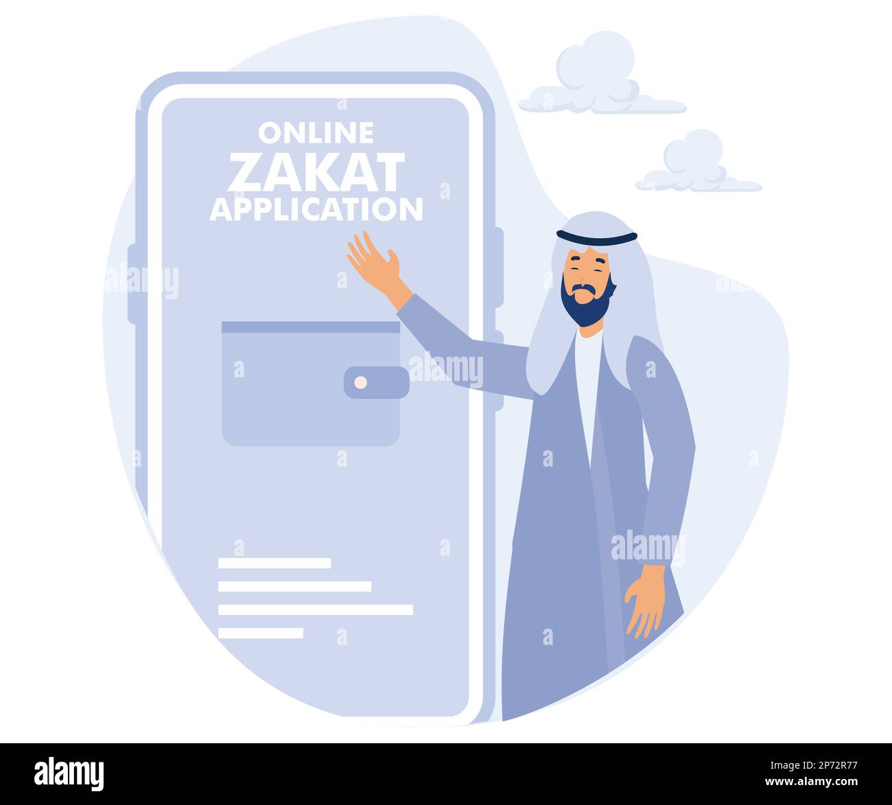 Zakat online Stock Vector Images - Alamy