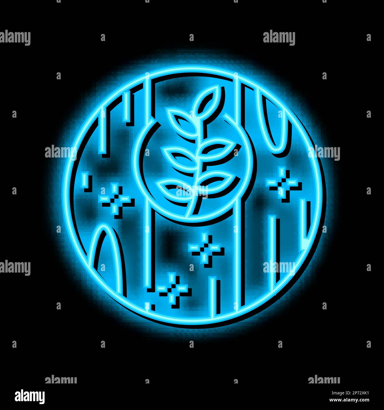 Ecology Clean Wooden Floor Neon Glow Icon Illustration Stock Vector Image And Art Alamy