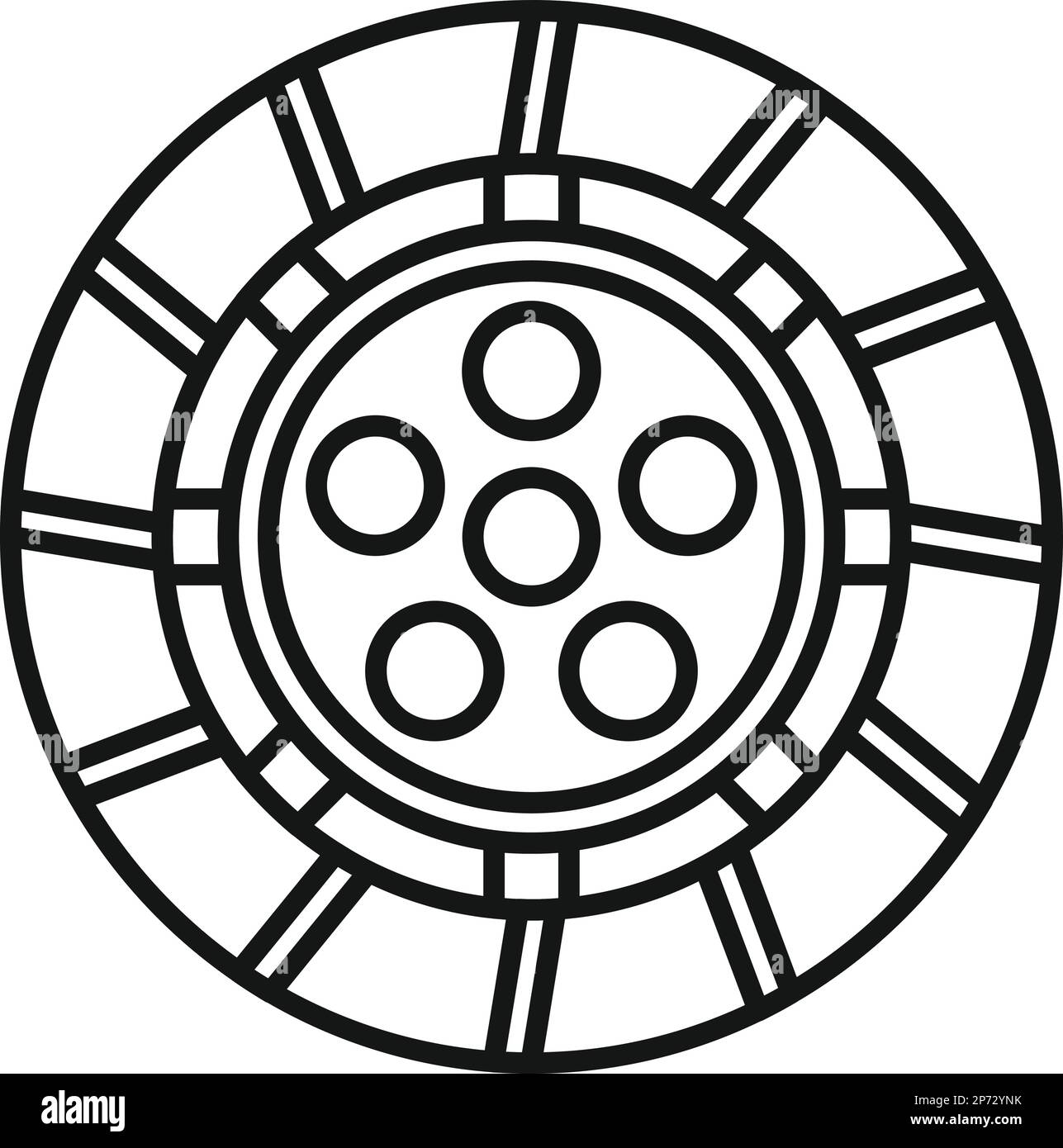 Engine drive motor disc Stock Vector Images - Alamy