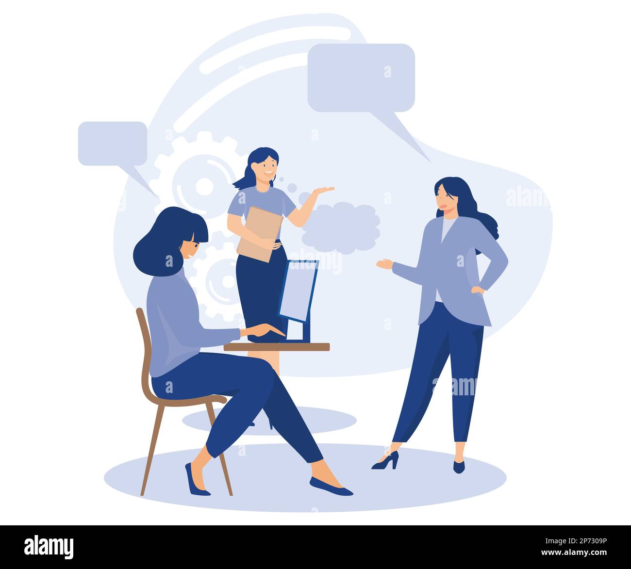 Opinion for project Stock Vector Images - Alamy