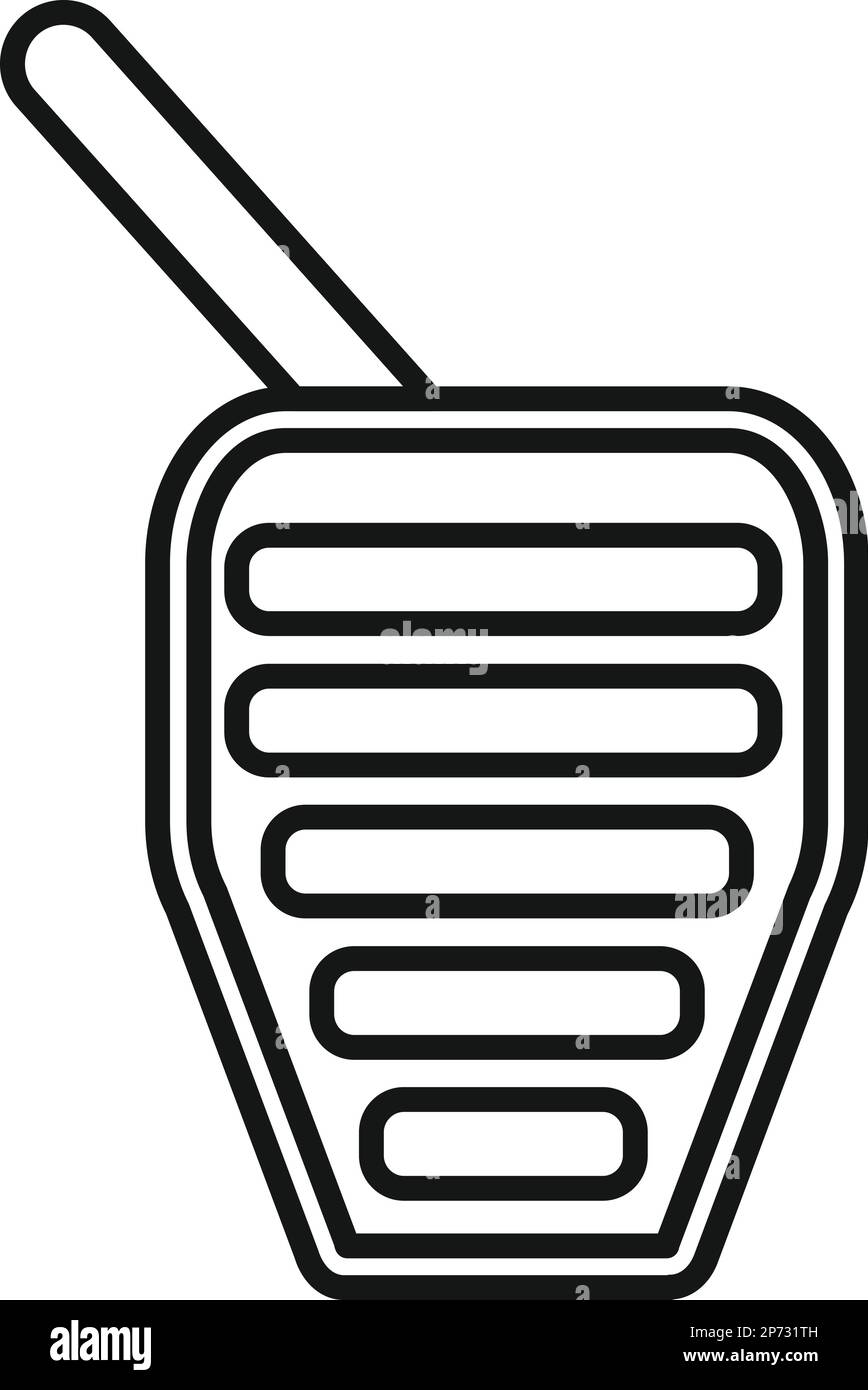 Clutch technology icon outline Stock Vector Images - Alamy