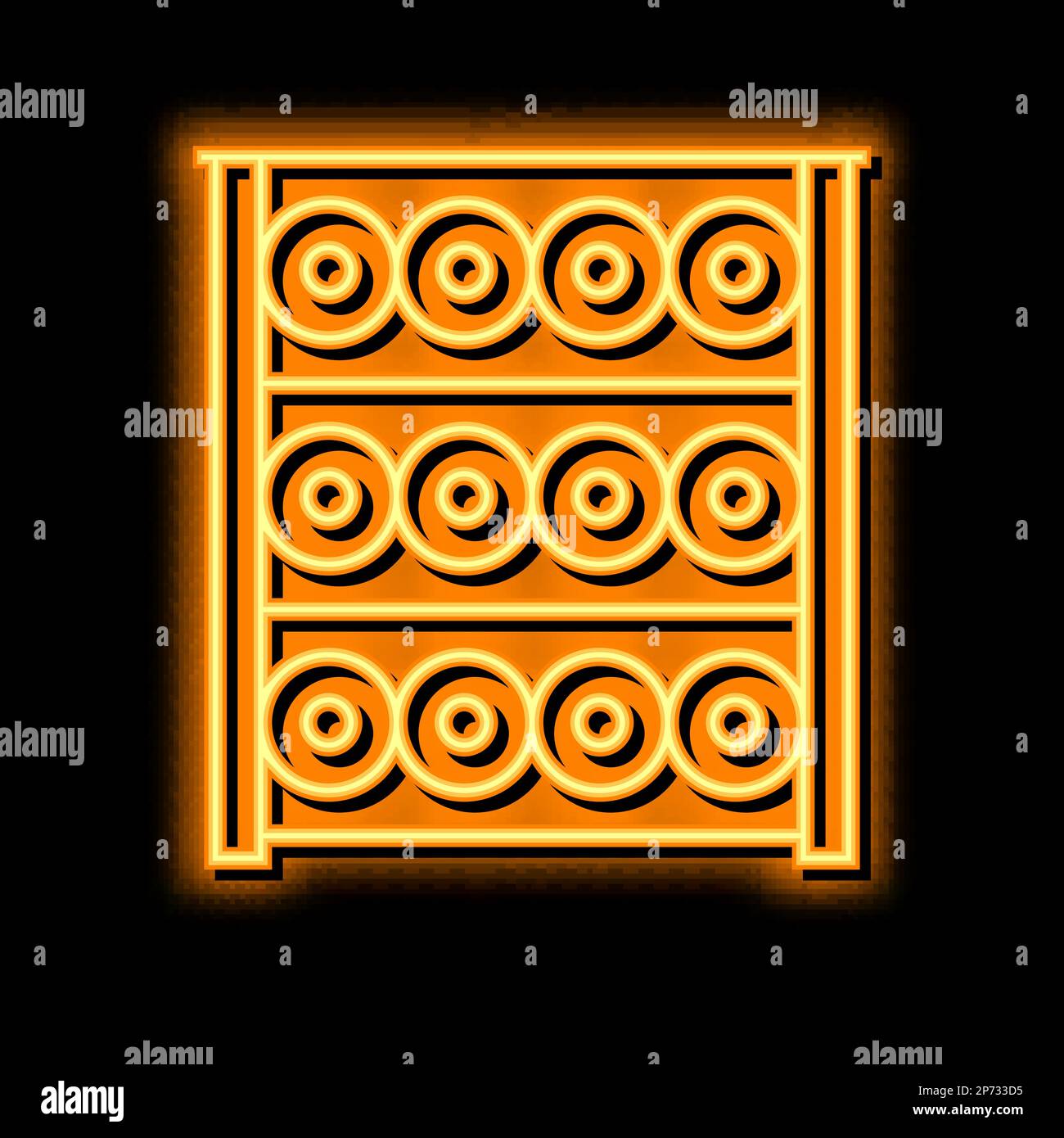 Wine rack and wall Stock Vector Images - Alamy