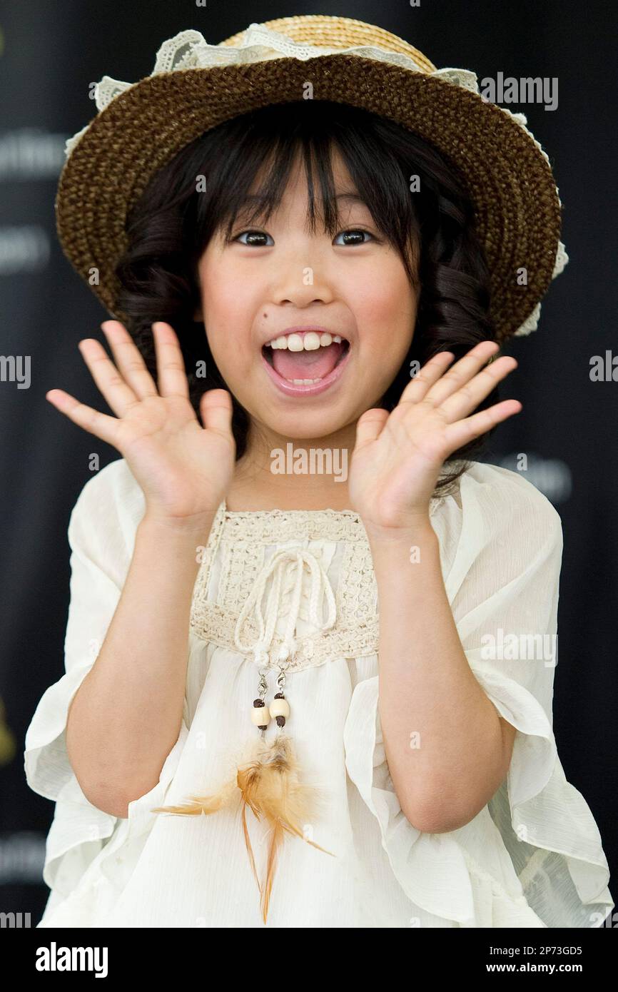 Sea Kumada actress from Japan, poses during a photocall prior to the ...