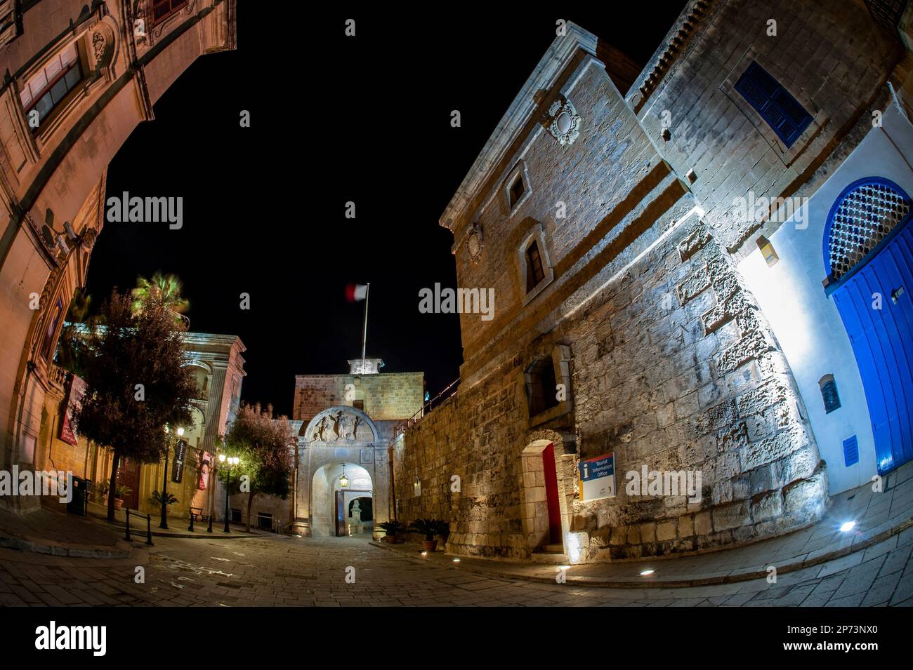 Night visit to Mdina,Malta Stock Photo - Alamy
