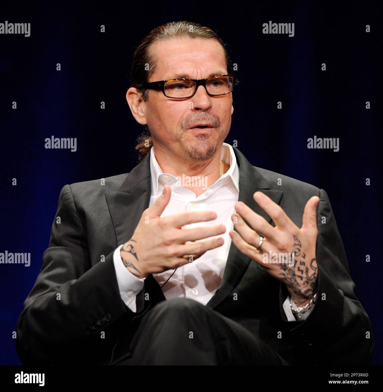 BEVERLY HILLS, CA - AUGUST 6: Writer /creator Kurt Sutter participates ...