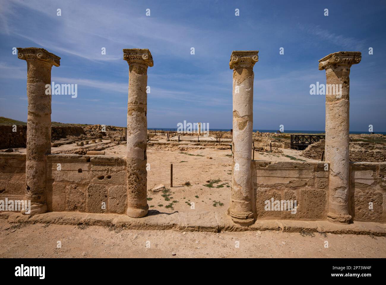 House of Theseus, Paphos Archaeological Park, Cyprus Stock Photo - Alamy