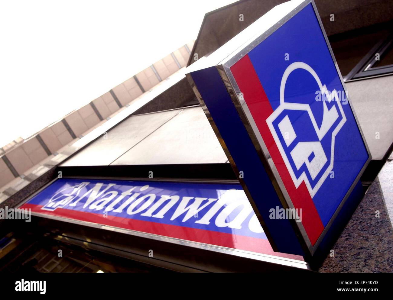 the exterior of a Nationwide branch in Central London. (Newscast ...