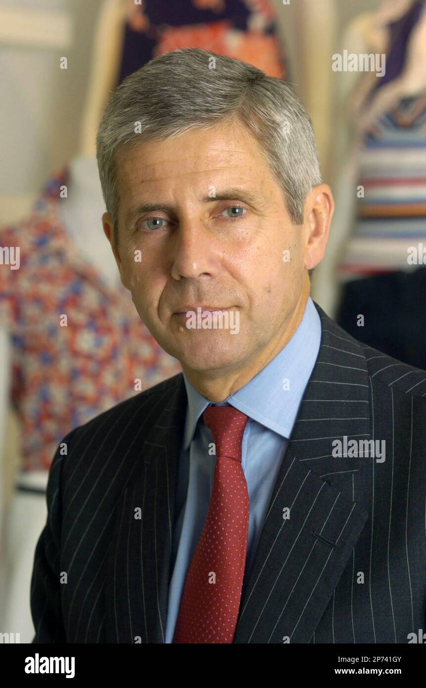 Sir Stuart Rose, Chairman and ex CEO of Marks and Spencer. (Newscast ...