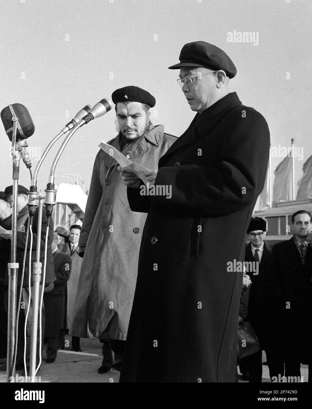 Cuban revolutionary hero Ernesto “Che” Guevara attends his welcome ...