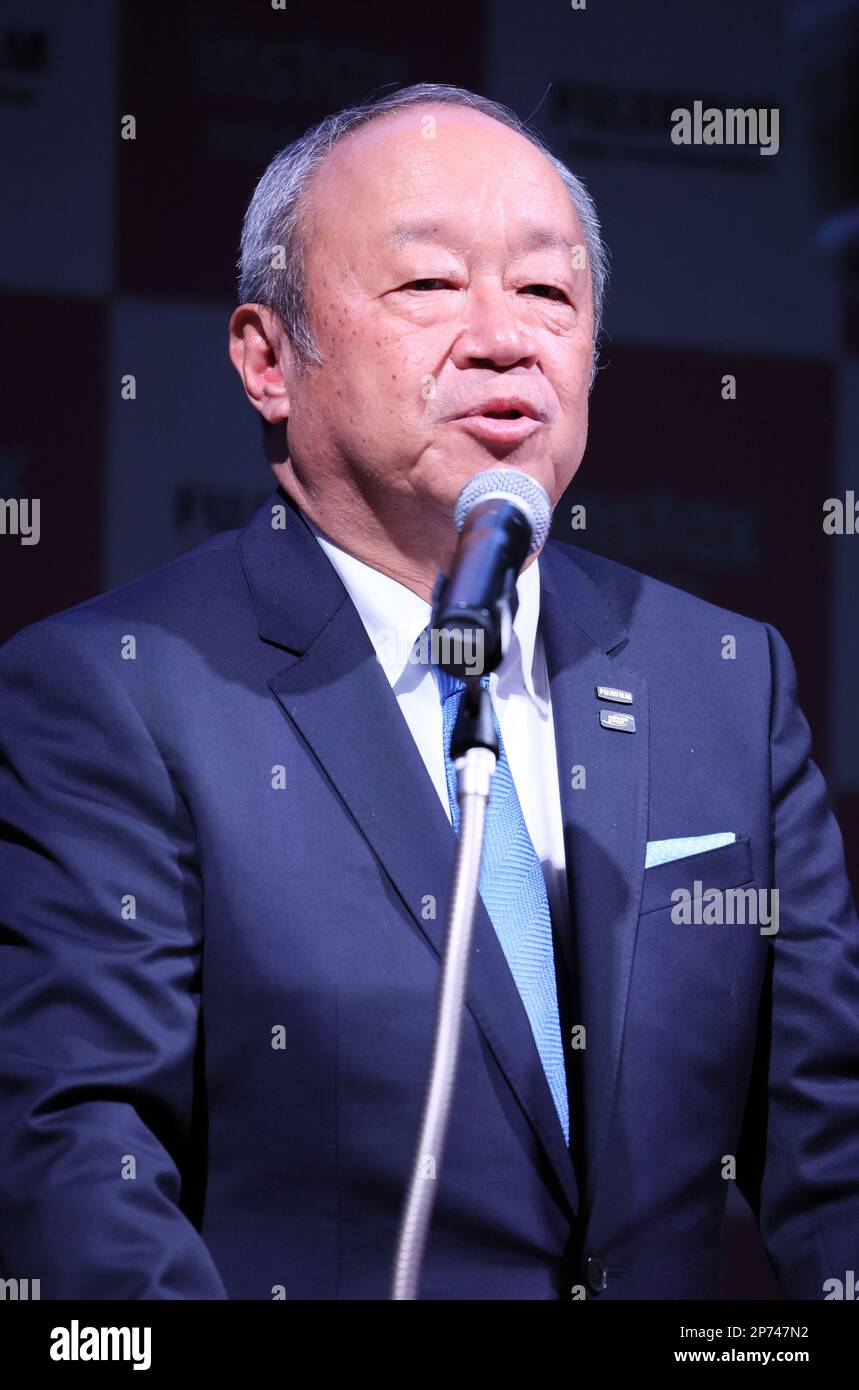 Tokyo, Japan. 8th Mar, 2023. Japanese camera maker Fujifilm president ...