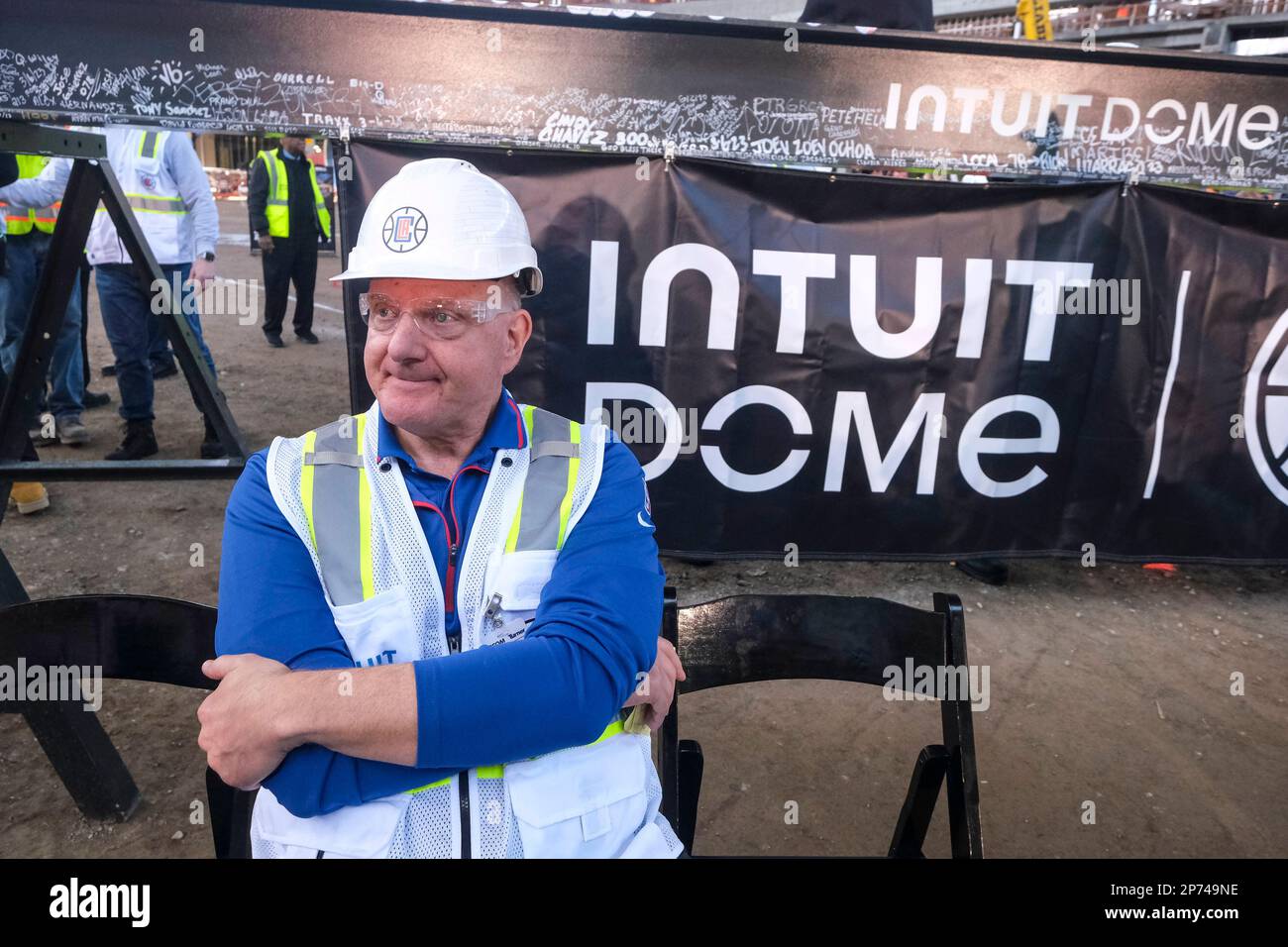 Los Angeles, United States. 07th Mar, 2023. Los Angeles Clippers owner ...