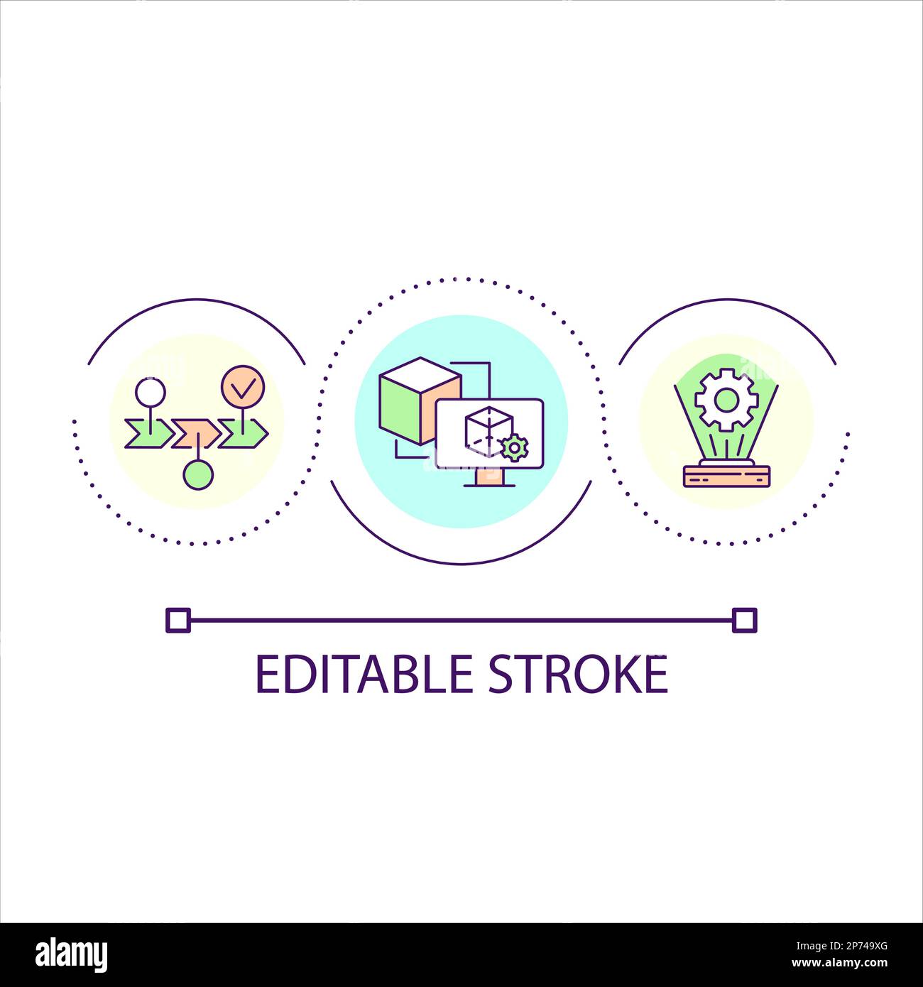 Augmented reality development infographic hi-res stock photography and images - Alamy