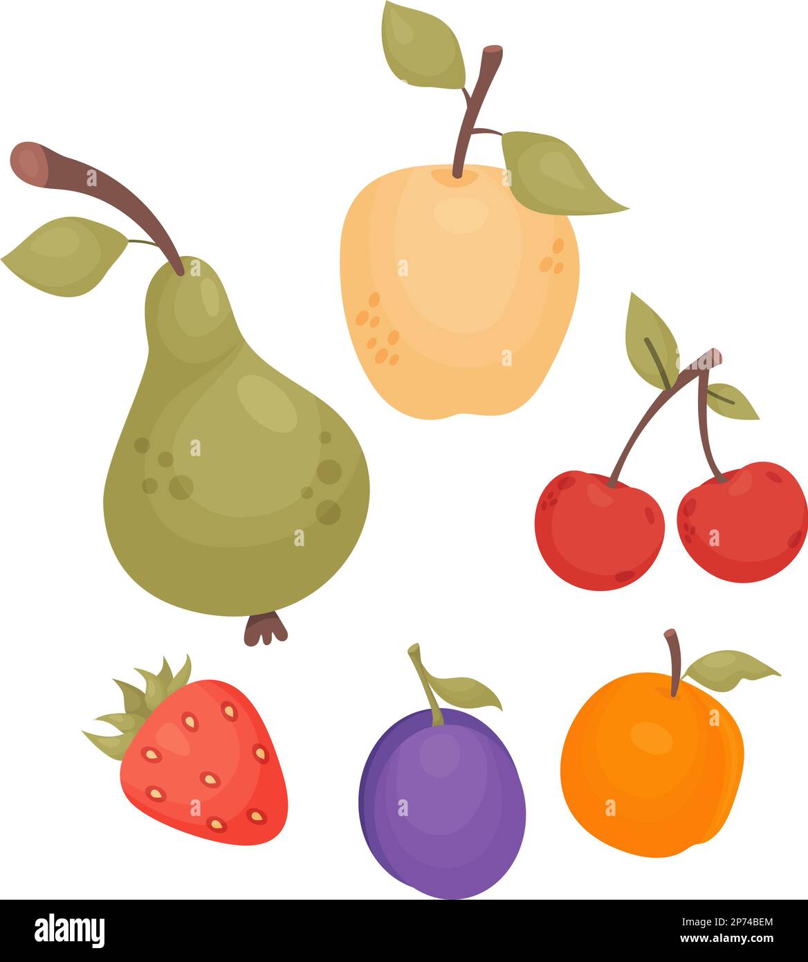Berry Apple Clip Art