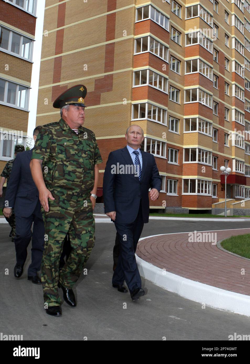 In this Friday, July 22, 2011 photo Russian Prime Minister Vladimir ...