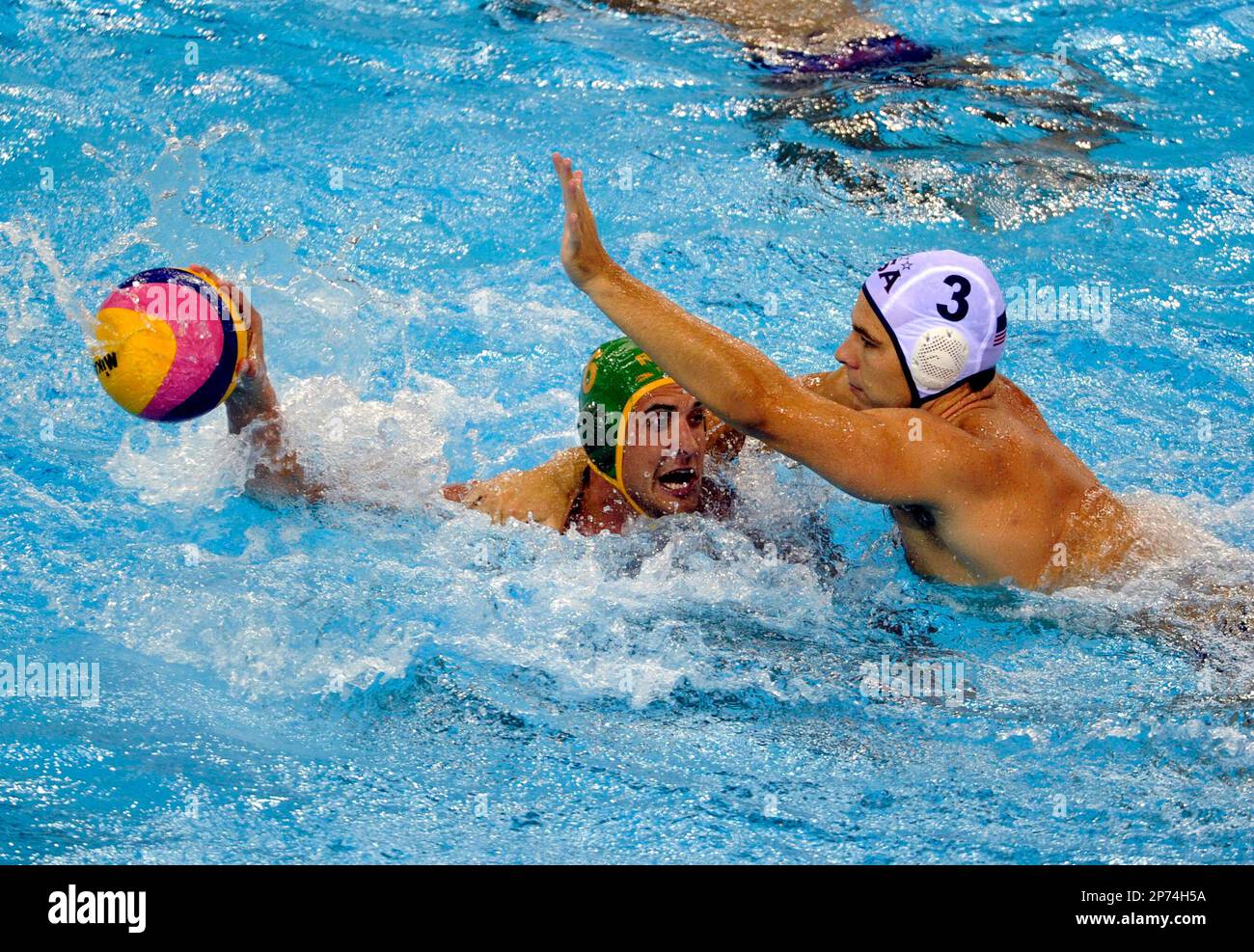Jul 22, 2011; Shanghai, CHINA; Peter Hudnut of USA and Jason Ray Kyte ...